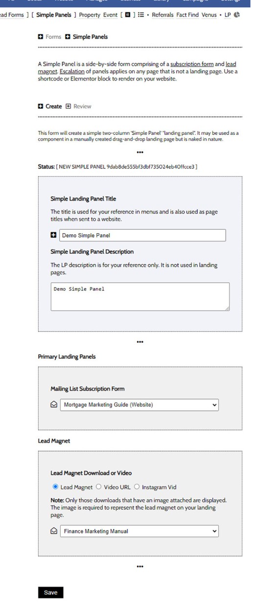 How to Create and Manage Website Simple Panels in Yabber – BeliefMedia ...
