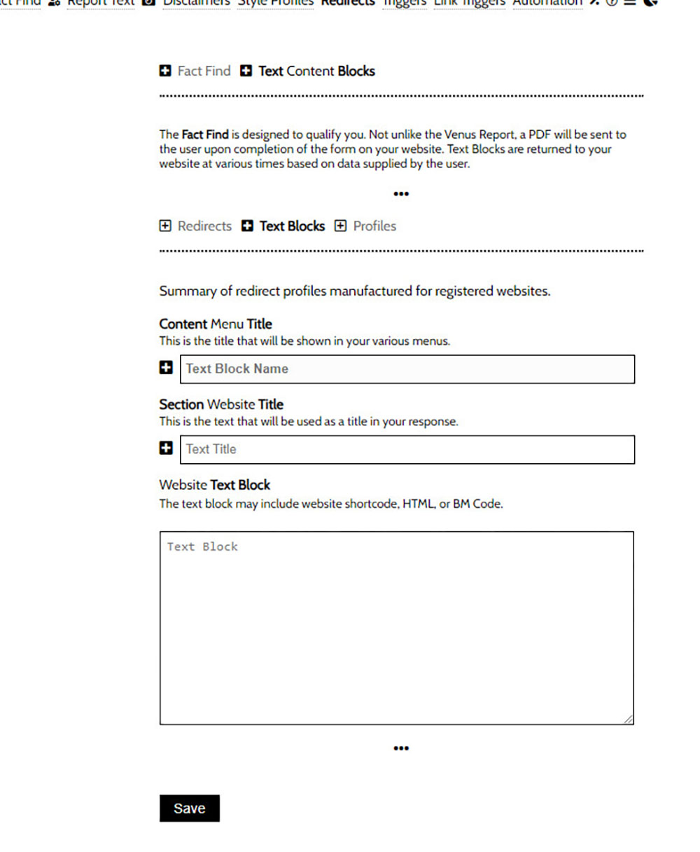 How to Create and Manage Your Website Fact FInd Form – BeliefMedia ...